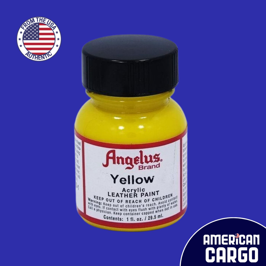 Angelus Acrylic Leather Paint (Yellow) | Shopee Philippines