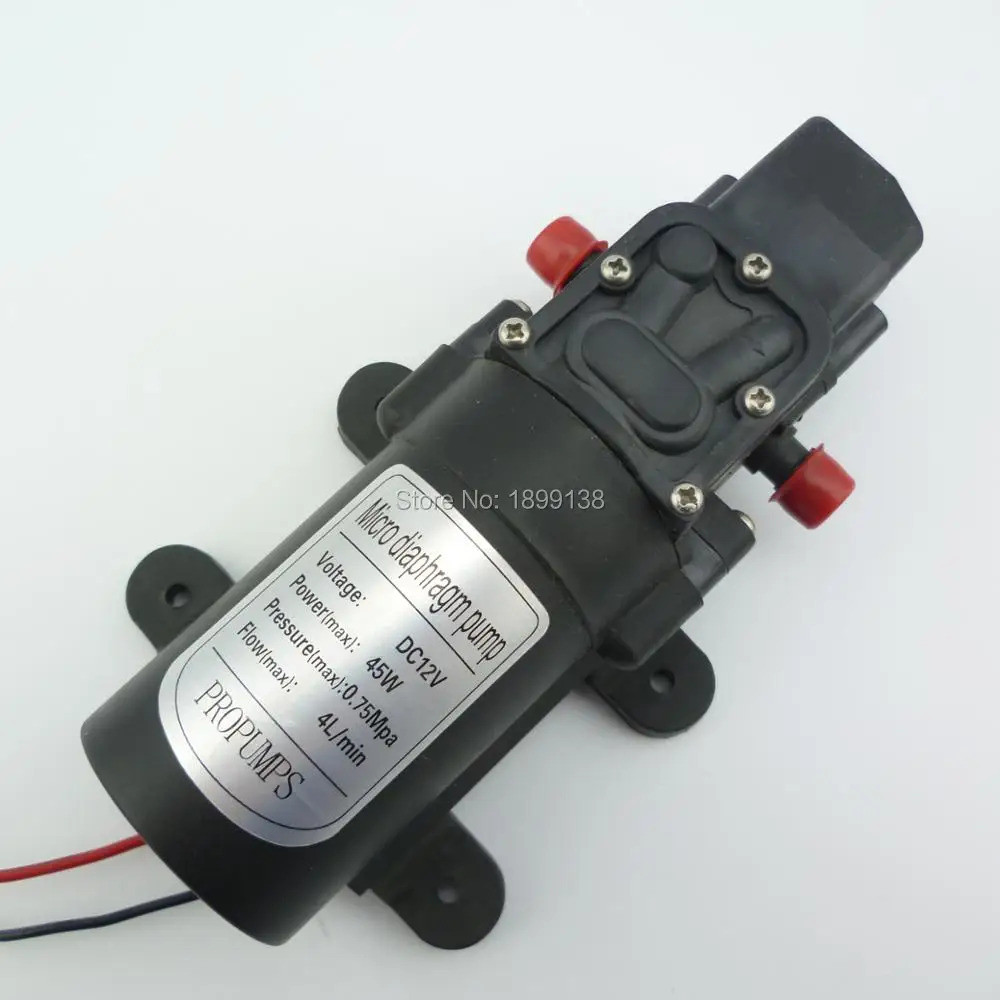 mini 12v 24v dc water pump automatic shut off self priming diaphragm ...