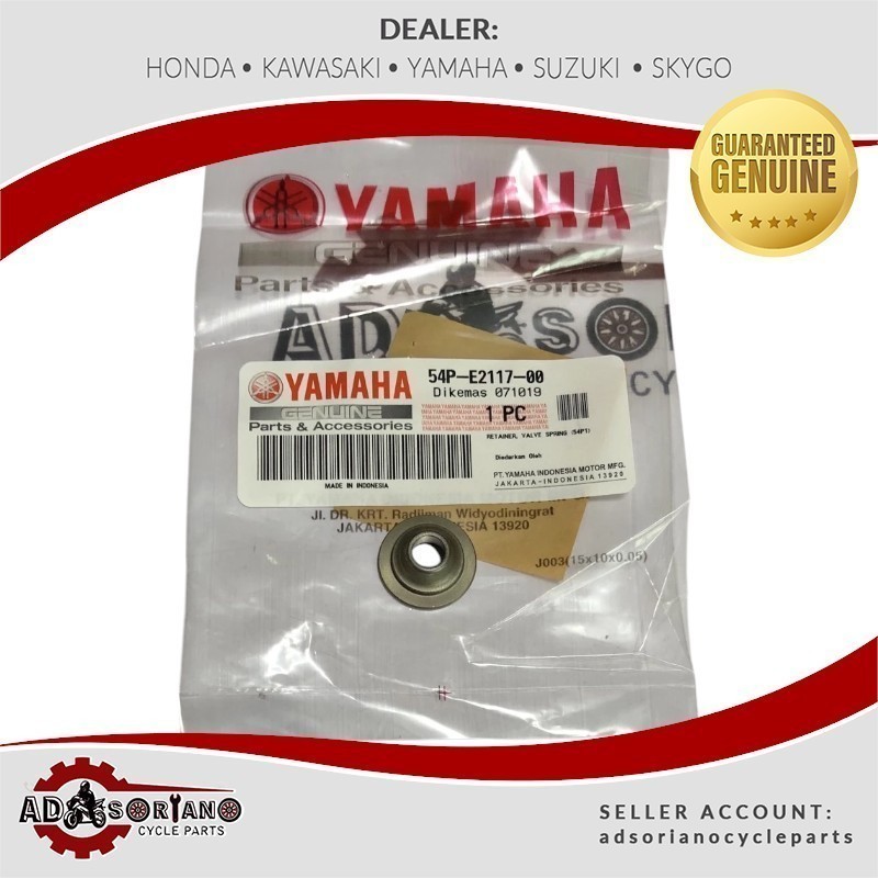 YAMAHA MIO i125 RETAINER VALVE SPRING 54P-E2117-00 | Shopee Philippines
