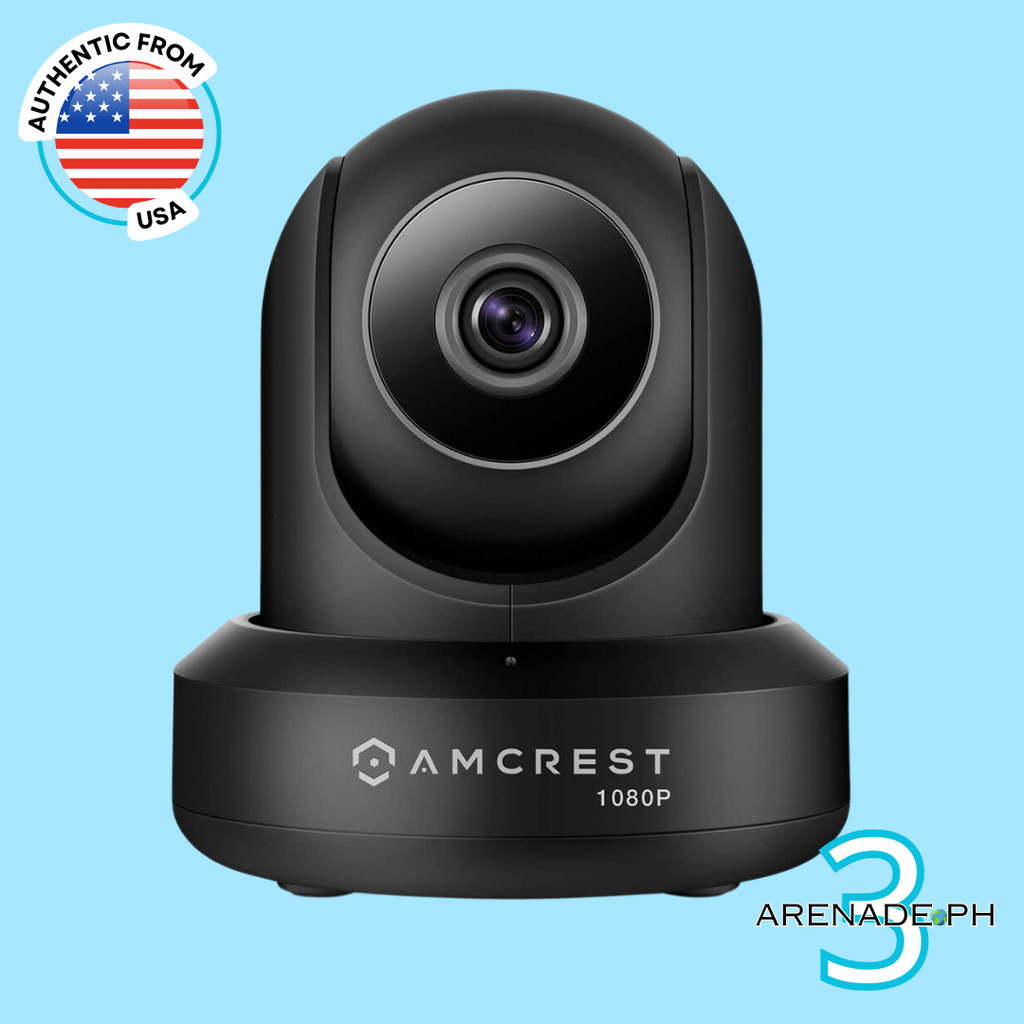 Amcrest ProHD 1080P Pan / Tilt Wi-Fi Indoor Security Camera IP2M-841B ...