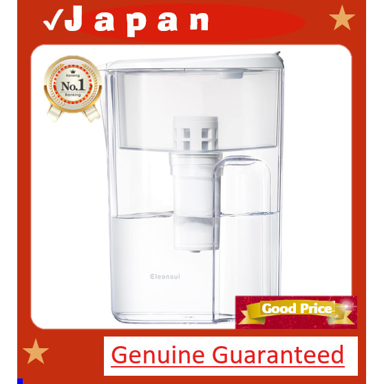 【Direct From Japan】 Cleansui Water Purifier Pot Type Cartridge Total 1 ...