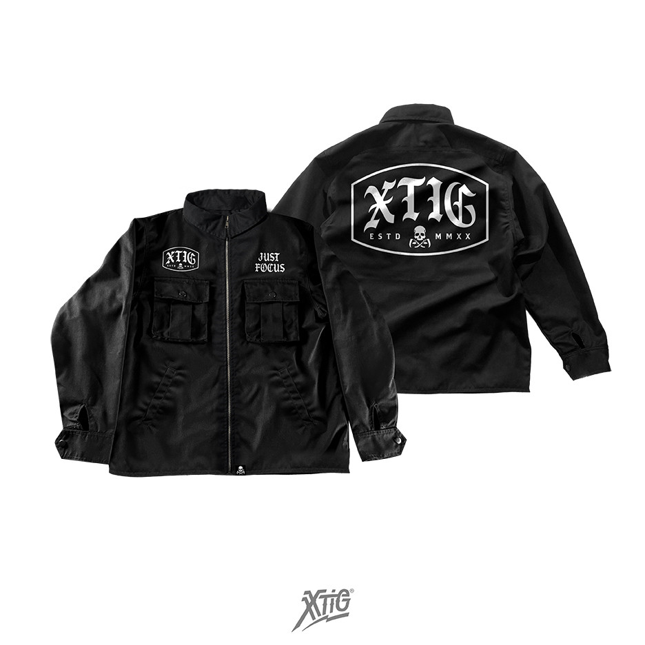 XTIG® ORIGINALS - "DARKSHELL" (CROP CARGO JACKET) - Unisex | Men ...