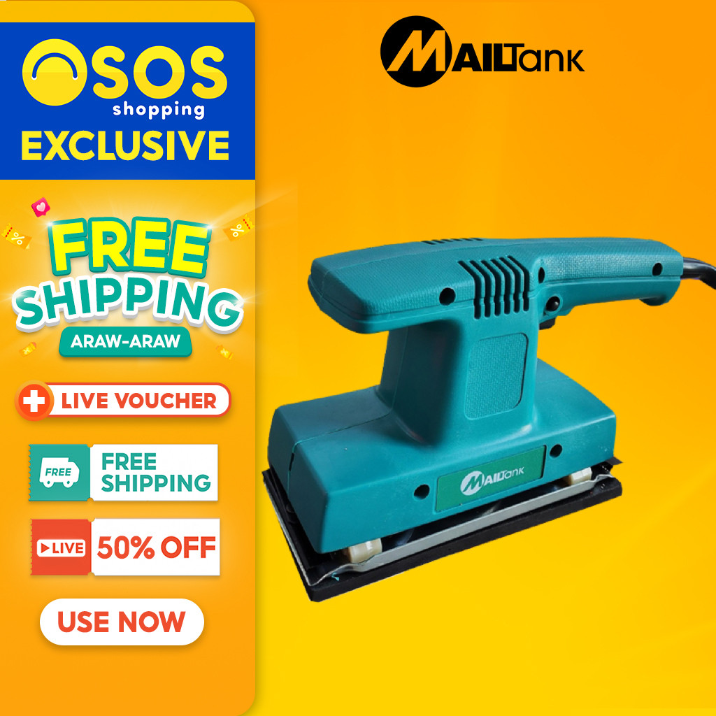 MAILTANK Original Finish Belt Sander Sanding Machine •OSOS• | Shopee ...