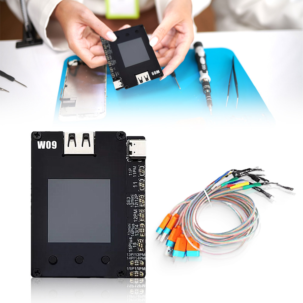 ♠OSS W09 Pro V3 Battery Efficiency Pop-up Tester for iPhone 11 - 15 ...