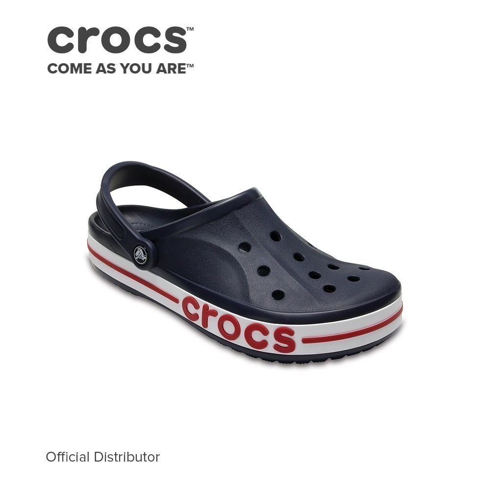 Official Outlet Crocs Bayaband Clog in Navy Pepper | Shopee Philippines