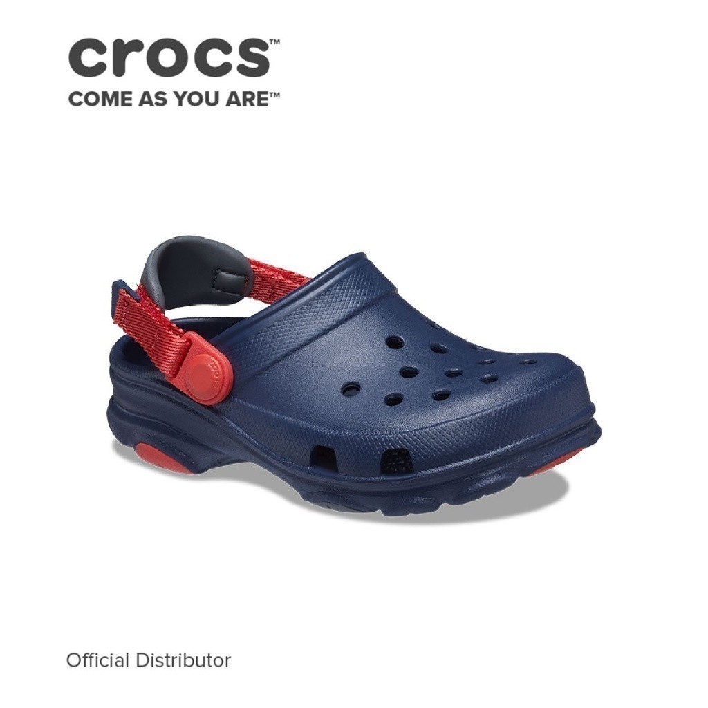 Official Outlet Crocs Toddler Classic All Terrain Clog in Navy | Shopee ...
