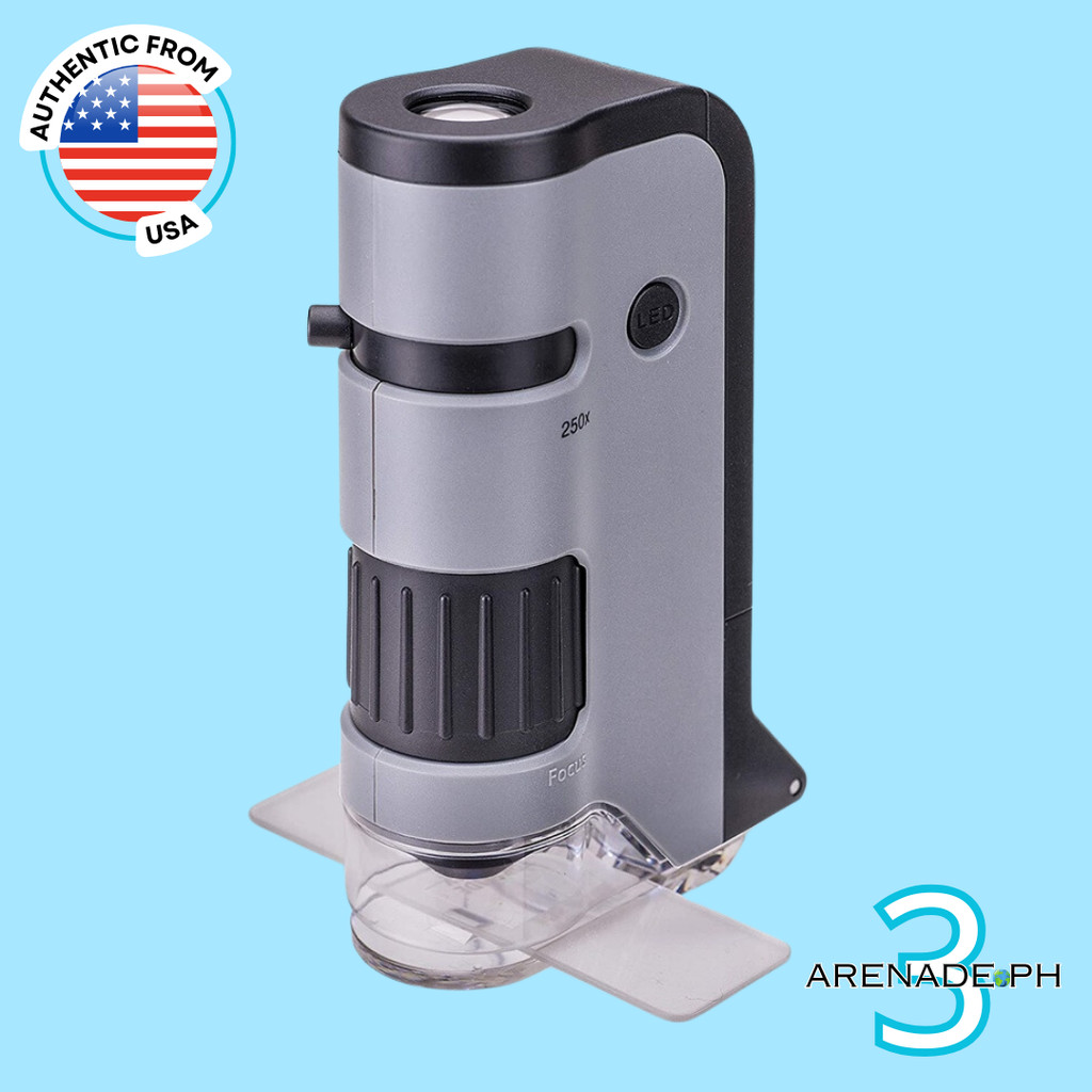 Carson MicroFlip 100 - 250x High Power LED & UV Lighted Pocket ...