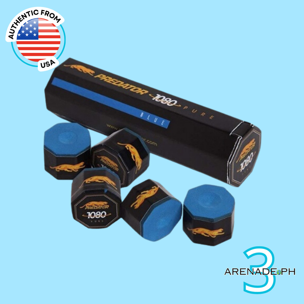 Predator Cue Chalk 1080 Pure, Blue | Shopee Philippines
