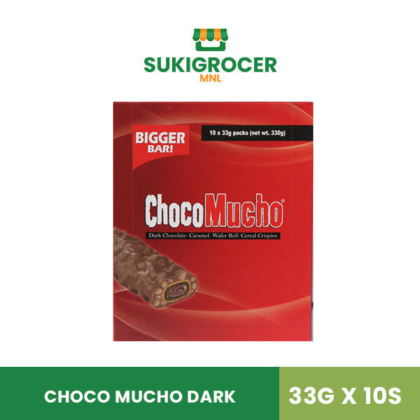 Choco Mucho Dark 33G x 10s | Shopee Philippines