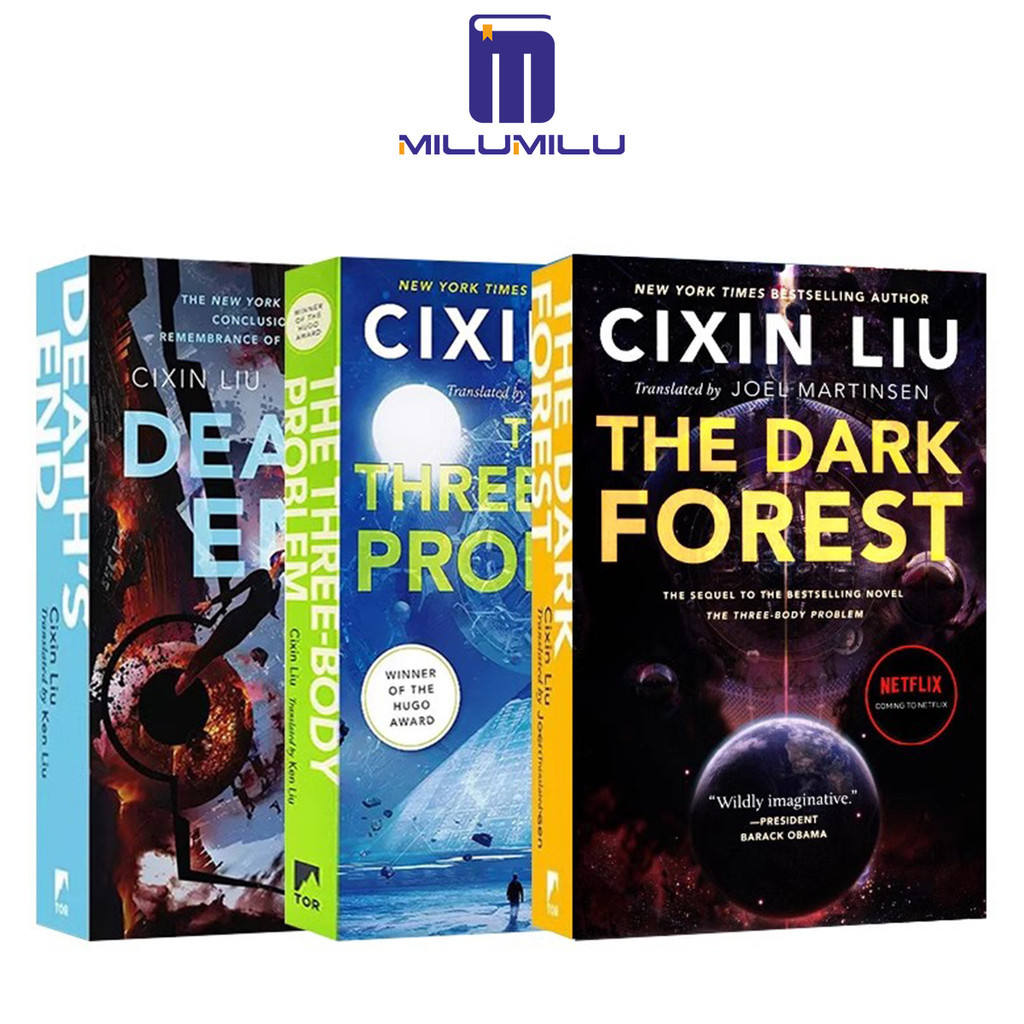 3Pcs Three-Body Problem Set: The Dark Forest, Death's End (The Three-Body Problem Series ...