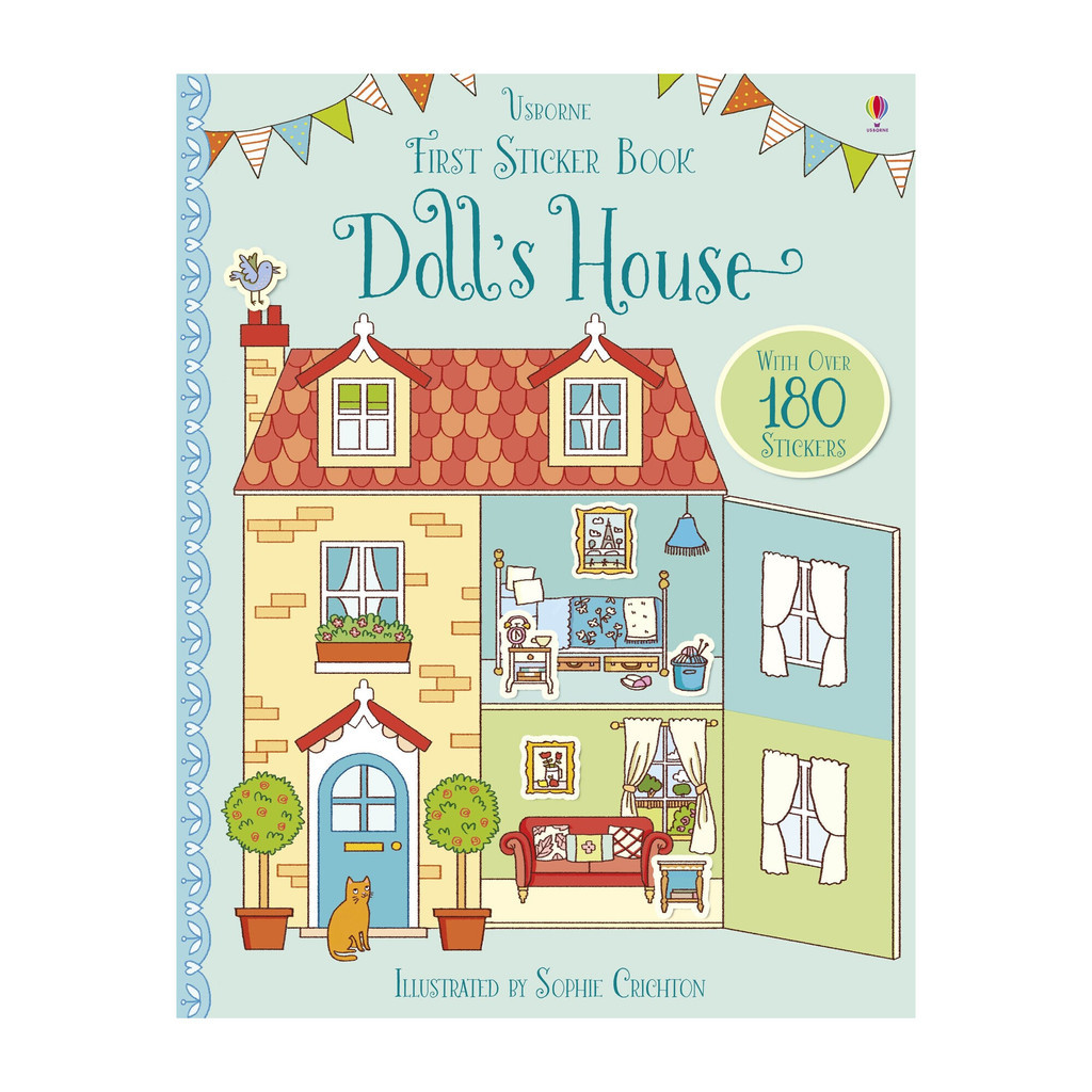 First Sticker Book Dollhouse | Shopee Philippines
