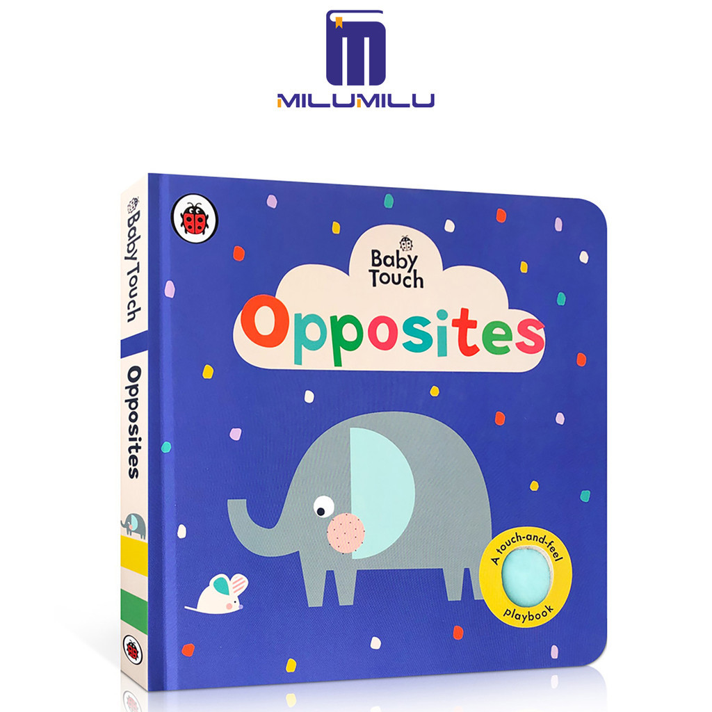 Baby Touch Opposites touch and feel Board book by Ladybird | Shopee ...