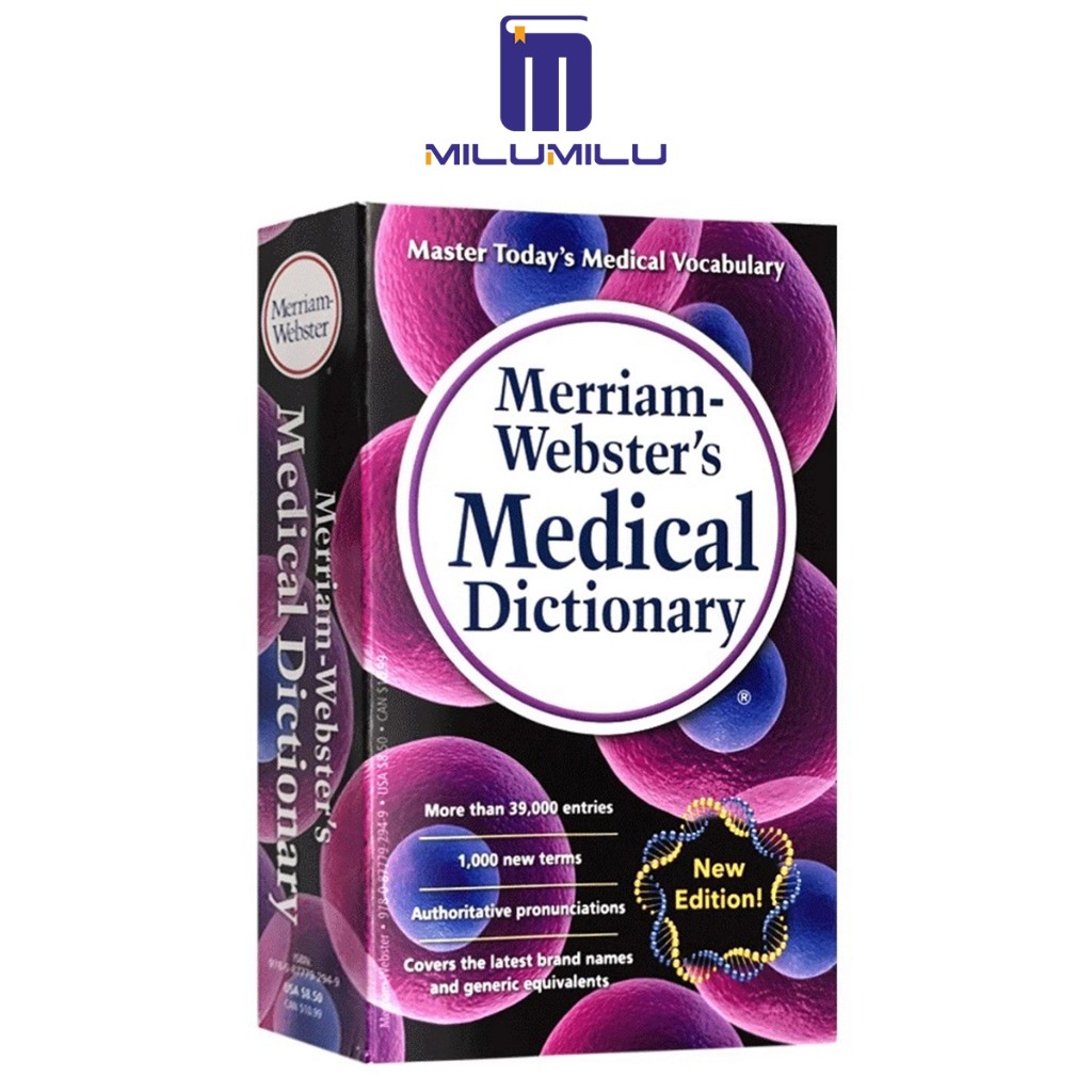 Merriam-Webster's Medical Dictionary Newest Edition Paperback by Merriam-Webster | Shopee ...