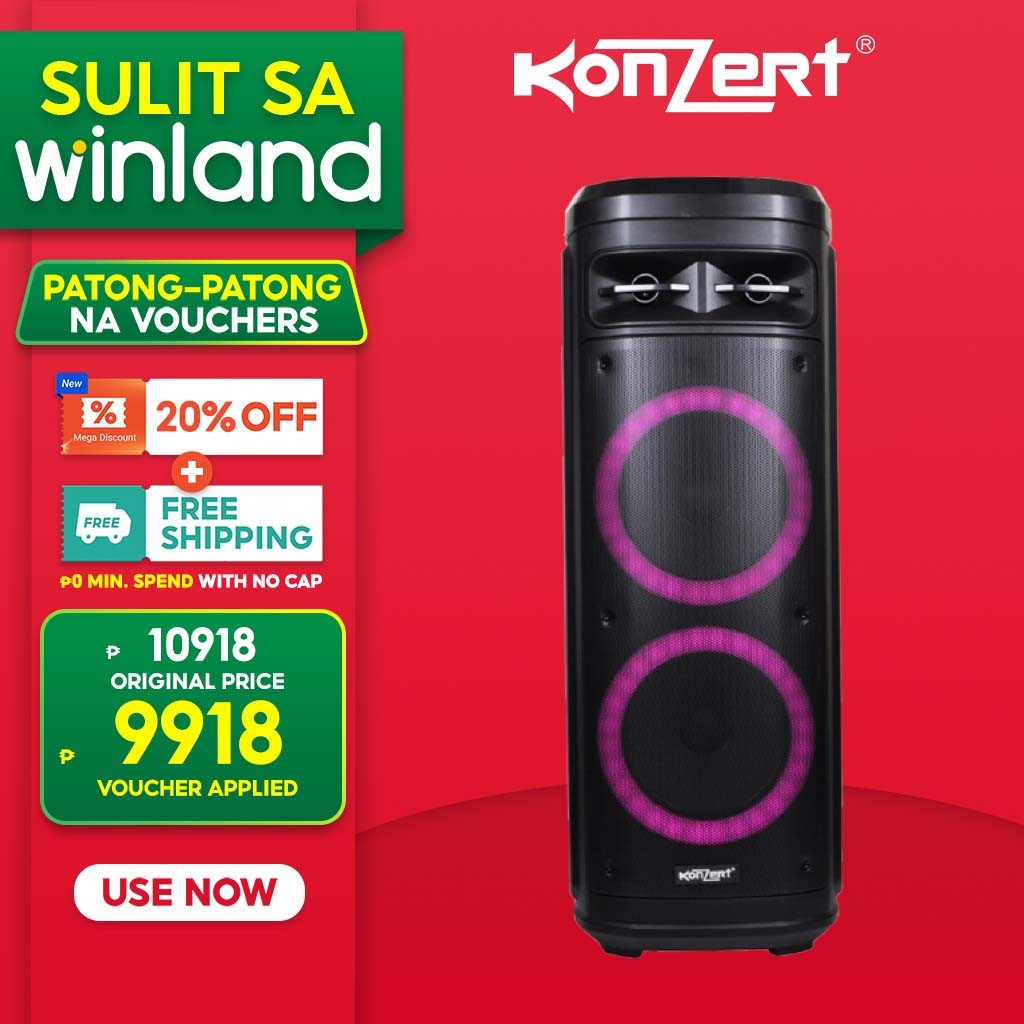 Konzert by Winland Kontempo 10 Portable Party Speaker with Bluetooth ...