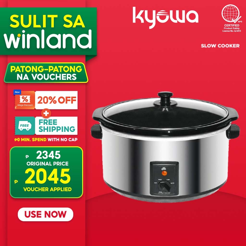 Kyowa by Winland Slow Cooker 8 Liters KW-2858 | Shopee Philippines