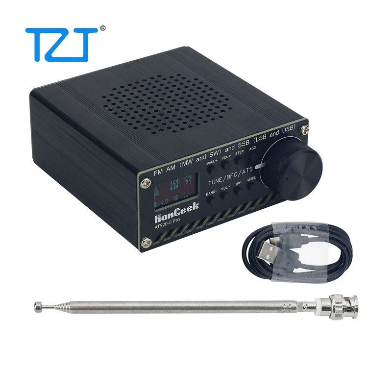 -TZT ATS-20+ Plus/TS20-II Pro Radio Receiver ATS20 V2 SI4732 DSP SDR ...