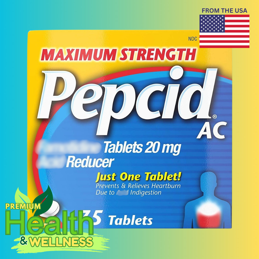 Pepcid AC Max Strength 20mg Tablets (75 Count) | Shopee Philippines