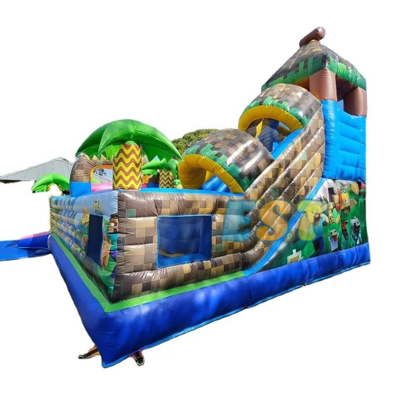 Large Adult Inflatable Bounce House City Park Bouncy House Castle ...