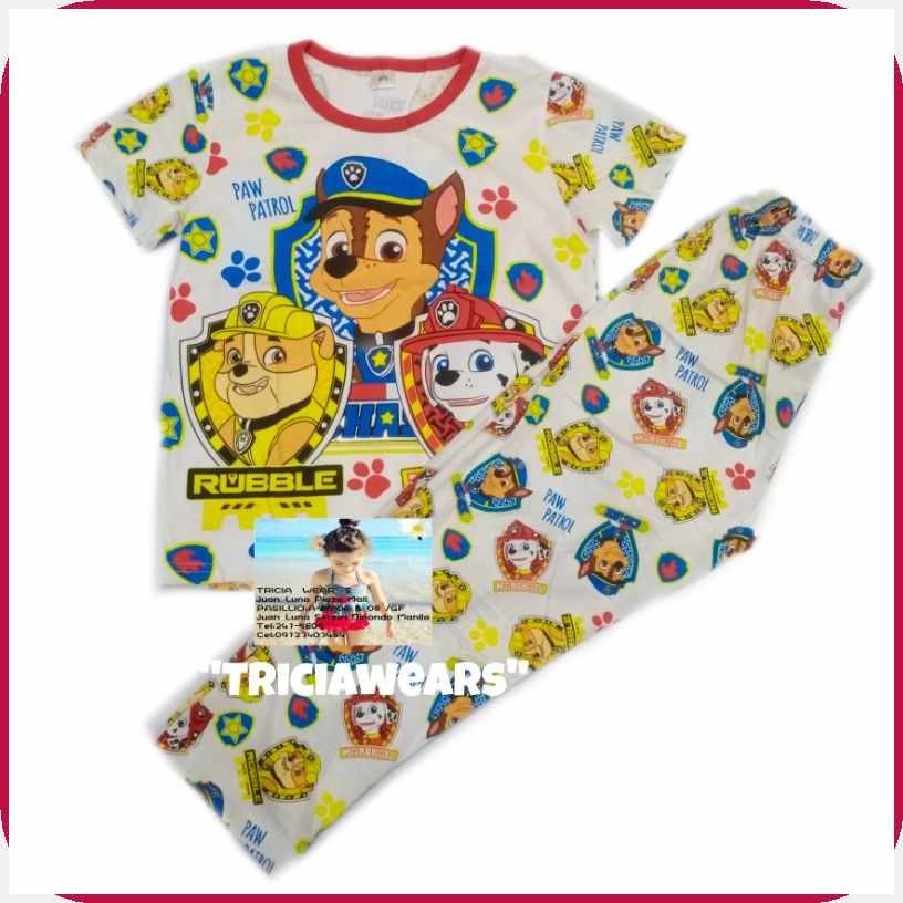 Paw%iA_Vu?Patrol*g?Character*o?Terno*v?(SHIRT+pajama)*W?For*P?Kids*O ...
