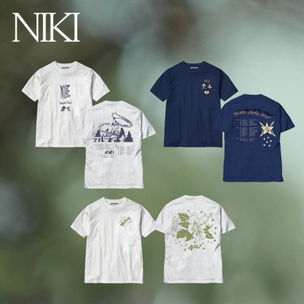 NIKI Shirt Nicole World Tour T-shirt | Amazedph | Shopee Philippines