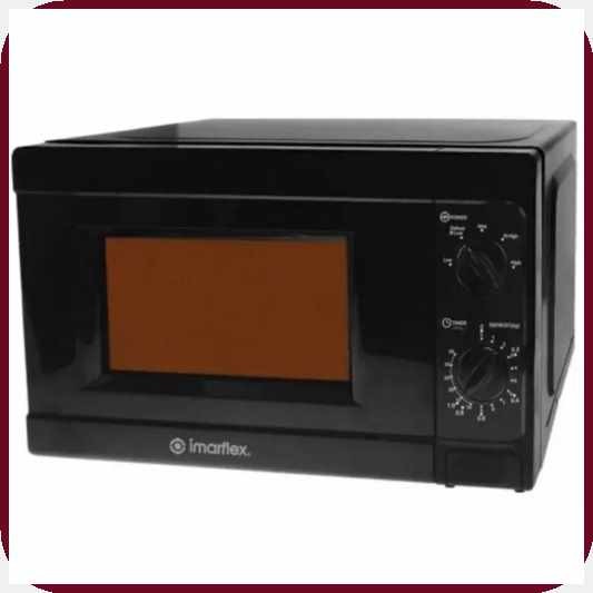 Imarflex]t{MO-H20R,lm$Microwave)Yq}Oven>b}20>F}liters>C}Rotary>l}Black ...