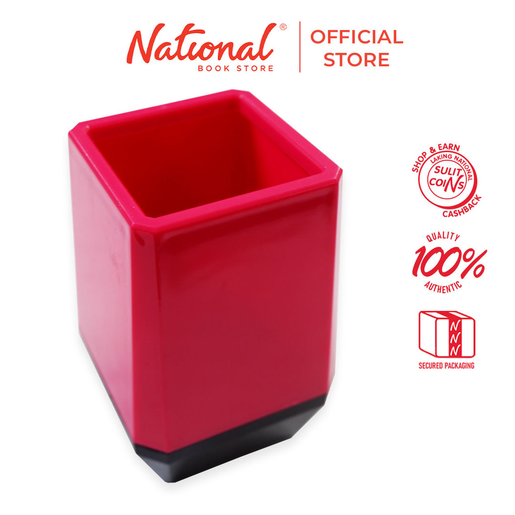 Pen Holder C8319, Red - Desk Sorters & Trays | Shopee Philippines