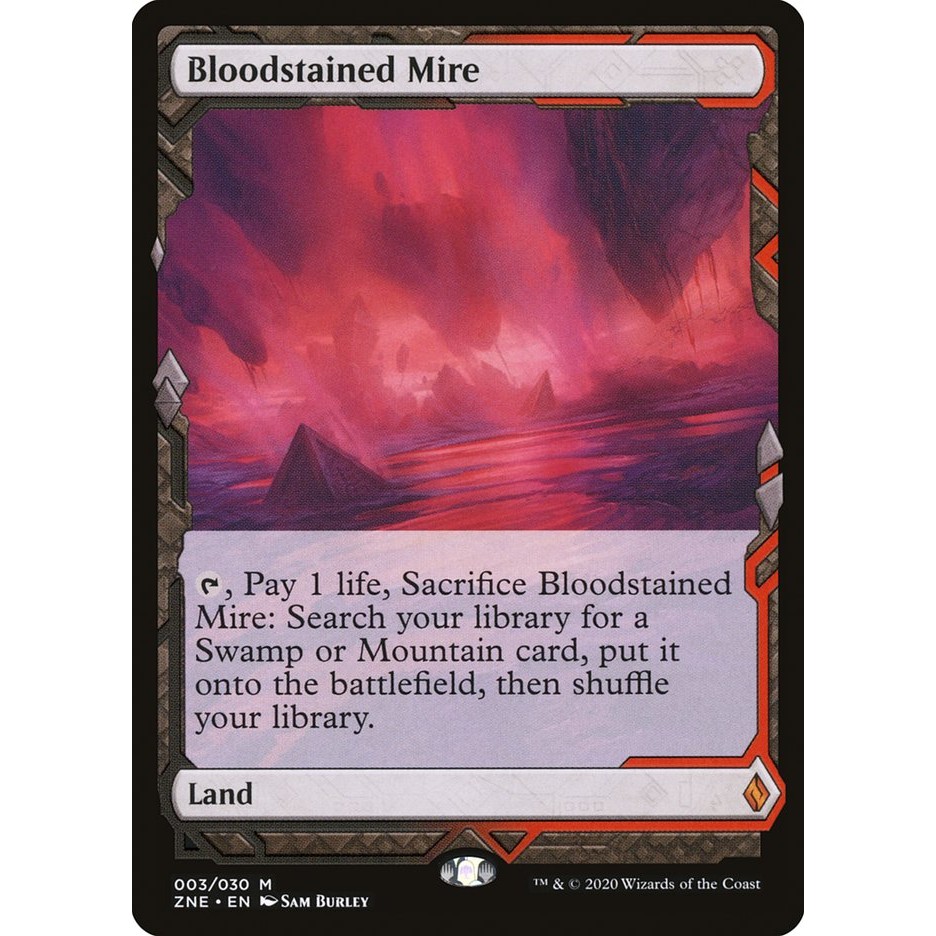 Pr0xy Card - Bloodstained Mire | Zendikar Rising Expeditions (ZNE ...