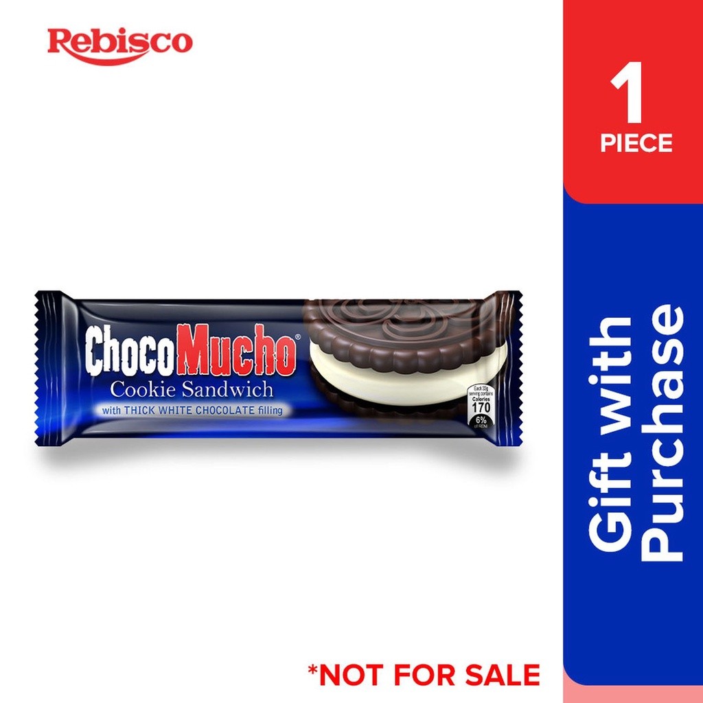 [Not For Sale] CHOCO MUCHO COOKIE SANDWICH WHITE CHOCO 33g x 1pc ...