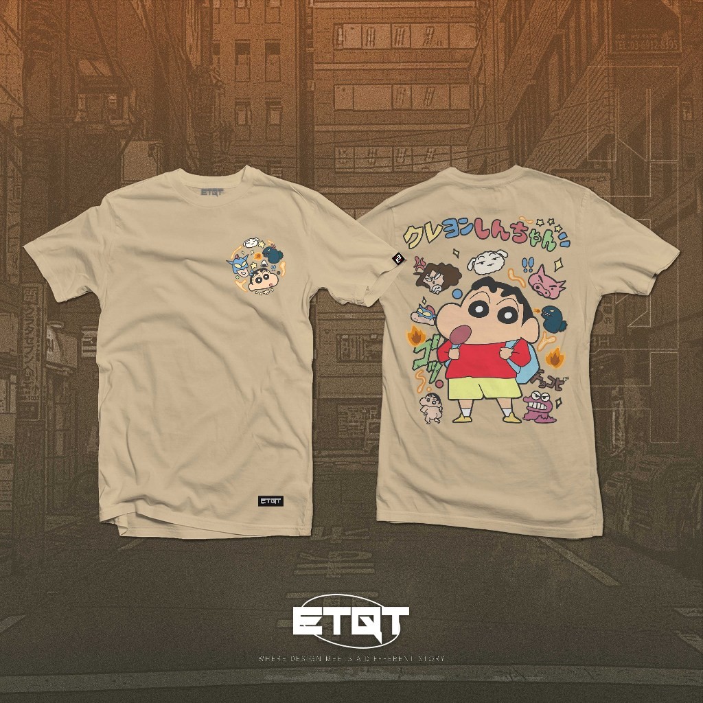 GooFee - ETQT WorldWide - Unisex - Anime Shirt - Crayon Shin-chan ...