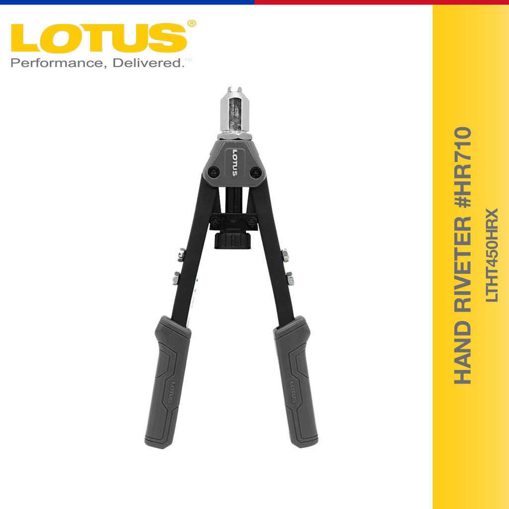 Lotus Hand Riveter #HR710 | LTHT450HRX - Fastening Tools | Shopee ...