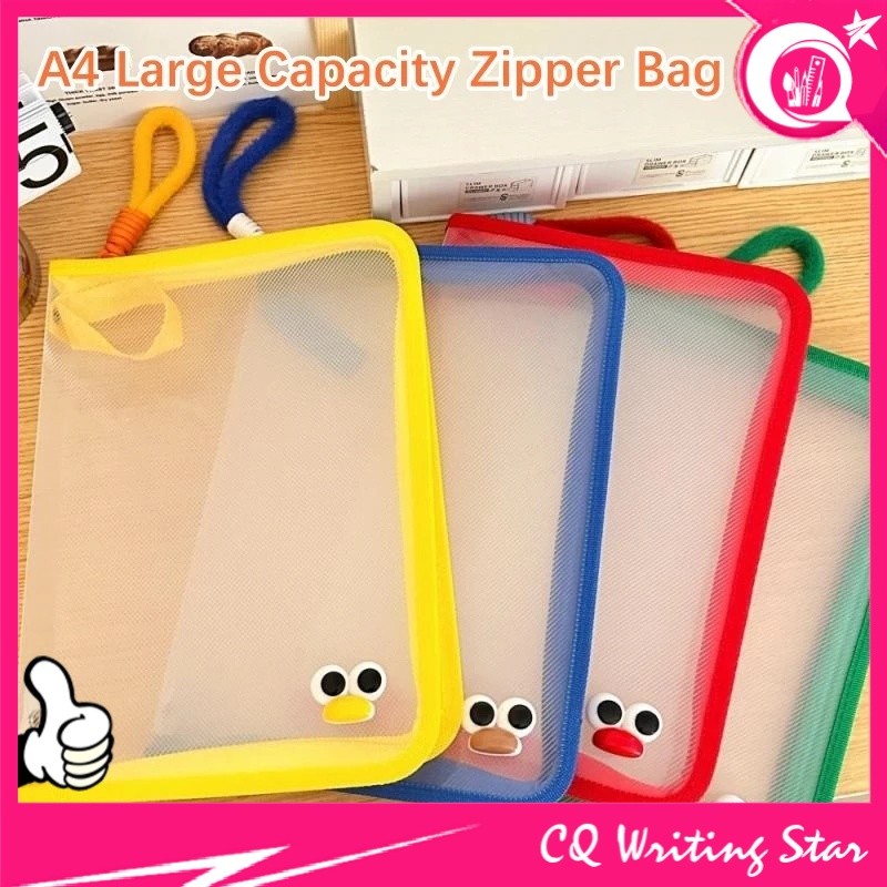 Document Organizer Transparent Large Capacity Textbook Test Paper ...