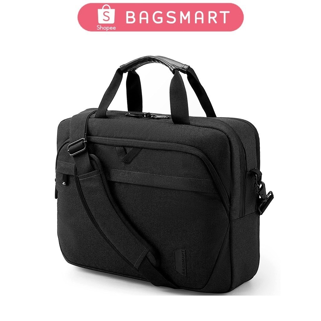 BAGSMART 17.3 Inch Laptop Bag, Expandable Computer Bag Laptop Briefcase ...