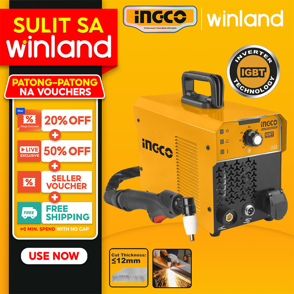 Ingco by Winland Industrial IGBT Inverter Plasma Cutter / Plasma ...