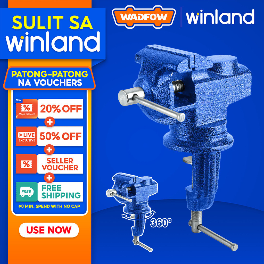 Wadfow by Winland Bench Vise Gato With Anvil 2"/50mm WBV1A02 WAD-HT ...