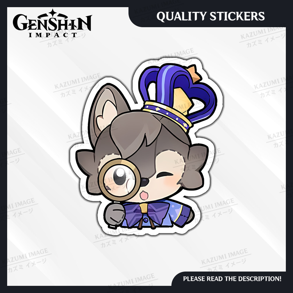 Wolfy - Genshin Impact Emoji Stickers | Shopee Philippines