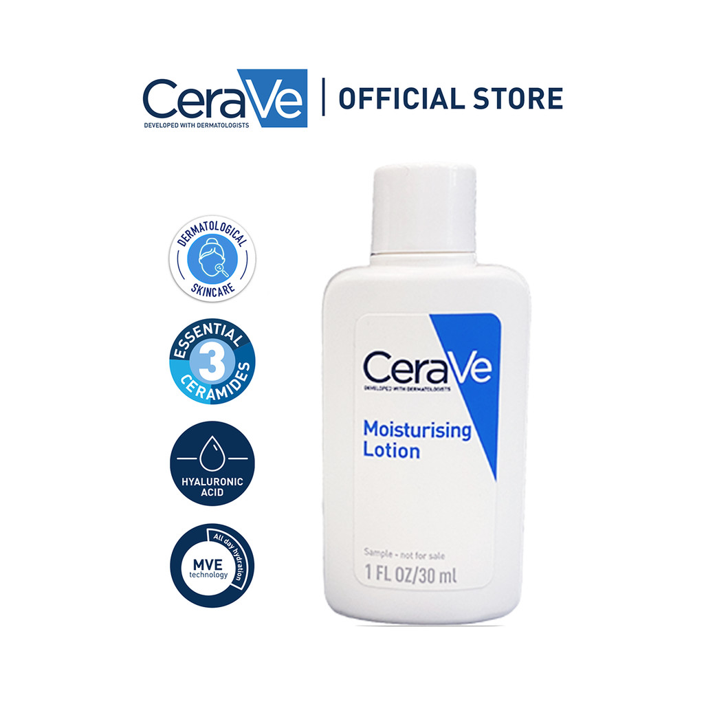 CeraVe Daily Moisturising Lotion for Normal to Very Dry Skin (30ml ...