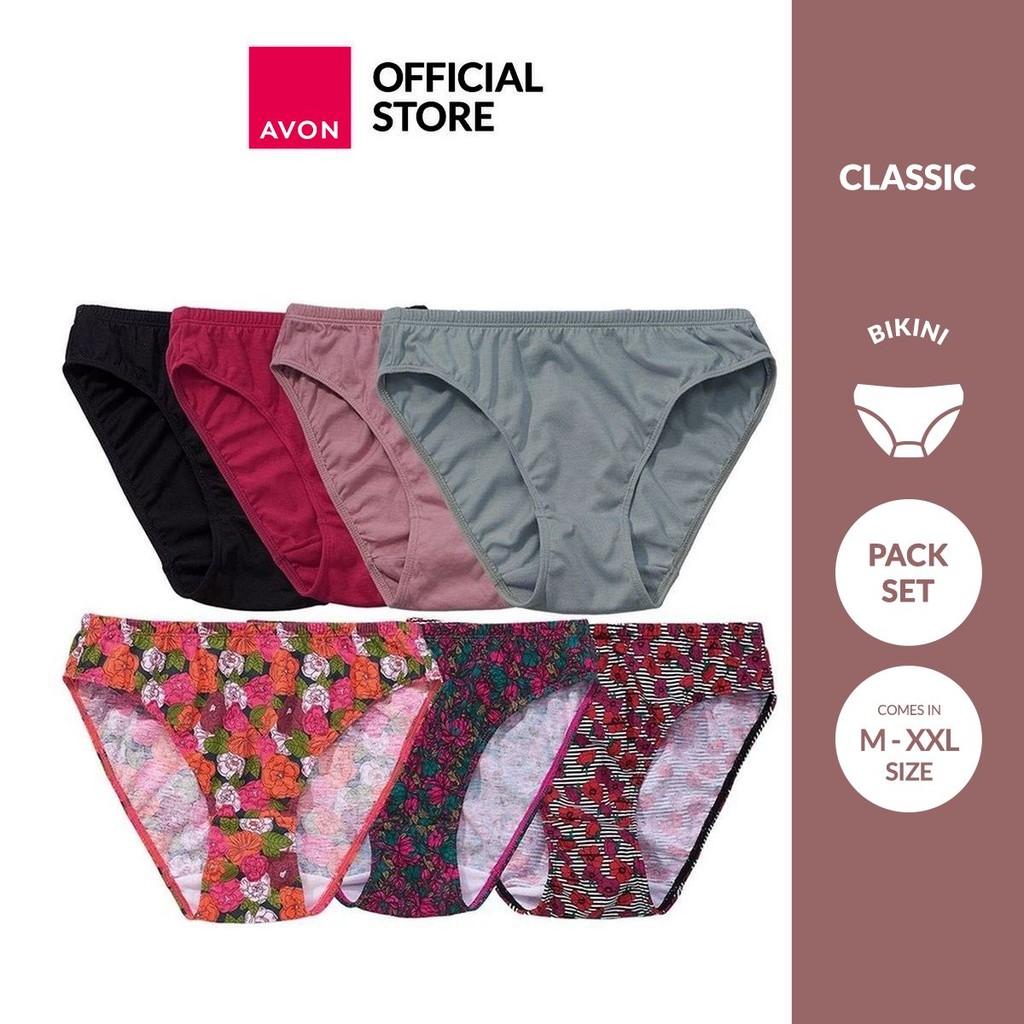 Avon Classic | Margo 7-In-1 Bikini Panty | Women's | Shopee Philippines