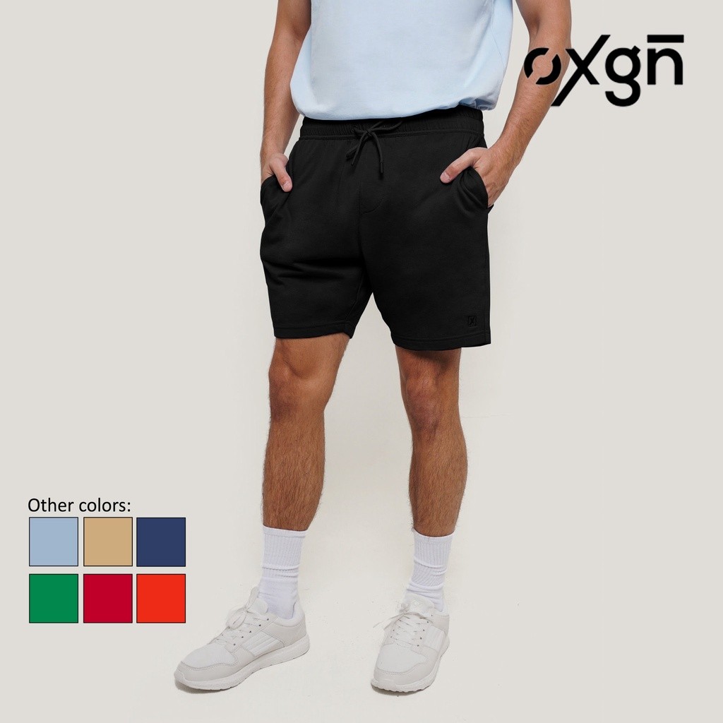 OXGN Generations Shorts With X Embroidery For Men (Black/Light Blue/Tan ...