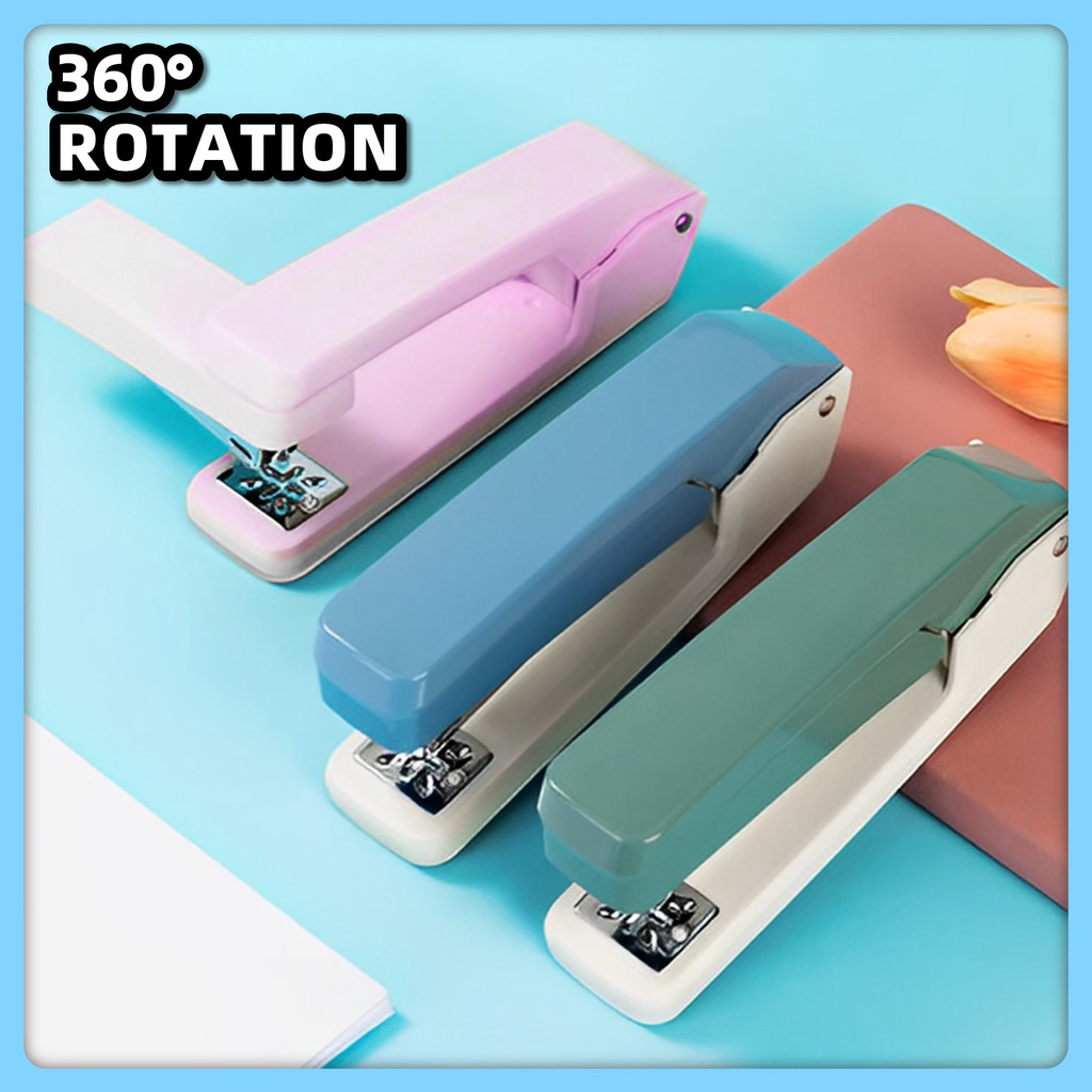 360 Stapler Rotation Heavy Duty Stapler Compatible Effortless Long ...