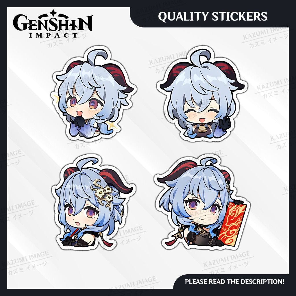 Ganyu - Genshin Impact Emoji Stickers | Shopee Philippines