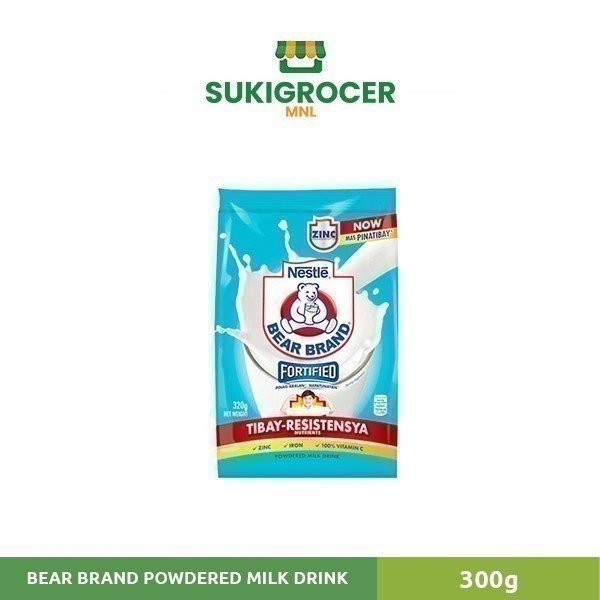 Bear Brand Powdered Milk Drink 320g | Shopee Philippines
