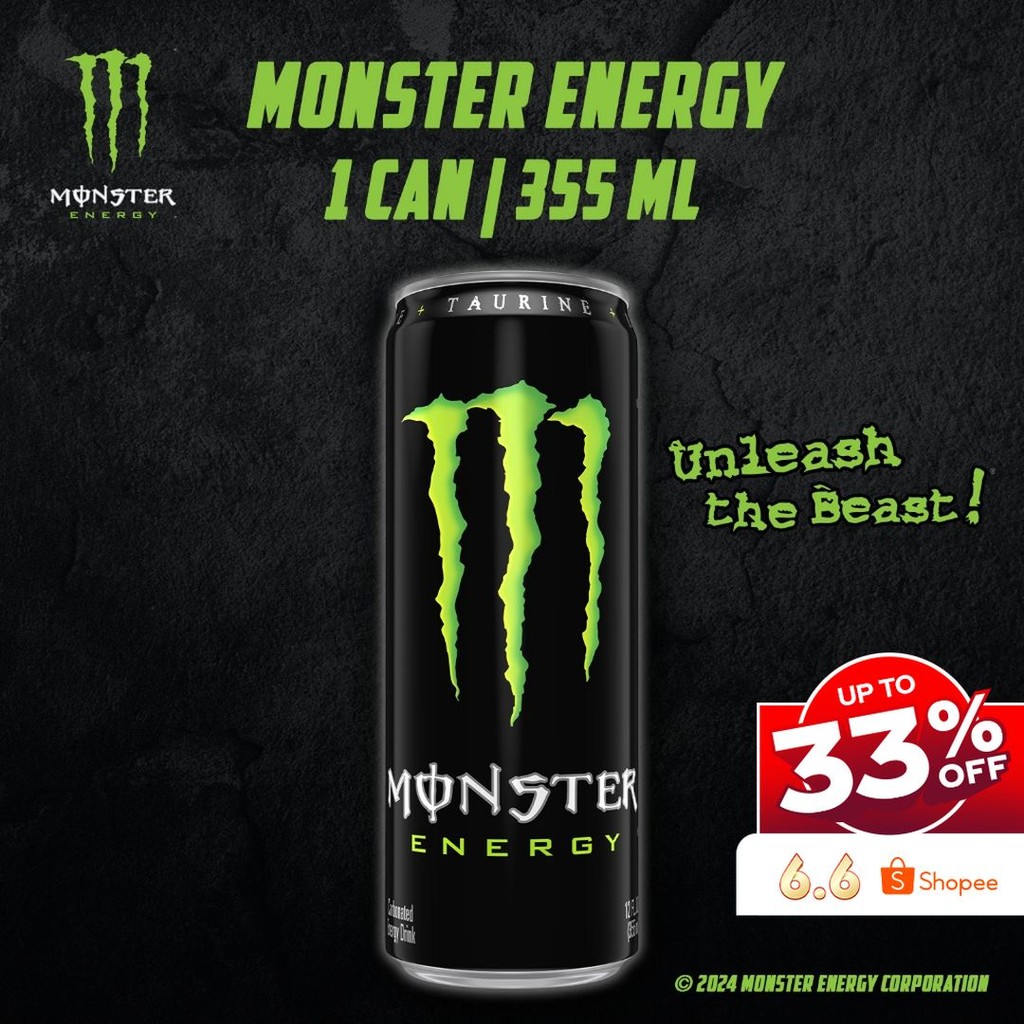 Monster Energy Green 355mL | Shopee Philippines