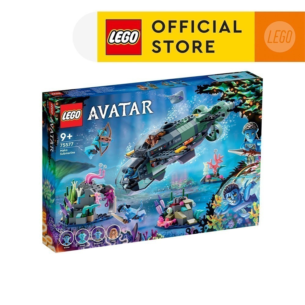 LEGO® Avatar 75577 Mako Submarine, Age 9+, Building Blocks, 2023 ...
