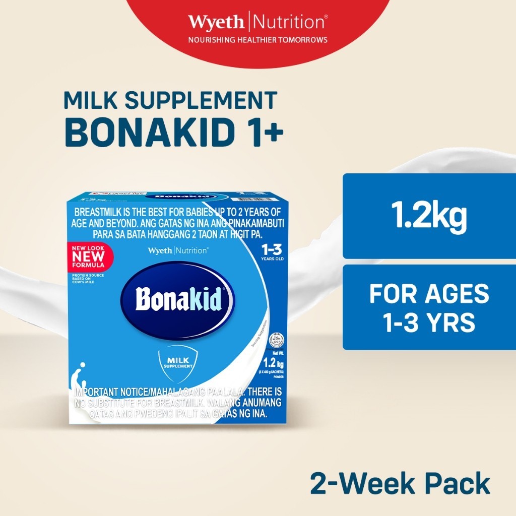 Bonakid Stage 3 Milk Supplement for Children 1 to 3 Years Old 1.2kg ...