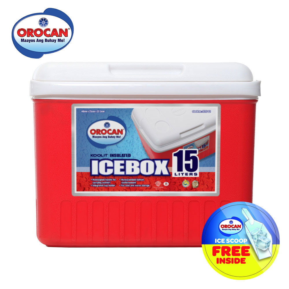 Orocan Ice Chest 15L | Ice Box Ice Cooler | Shopee Philippines