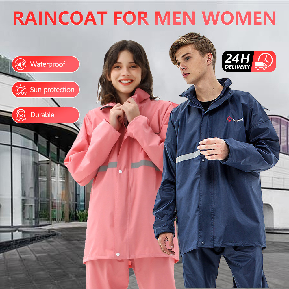 Rain Coat kapote Women Men for Motorcycle Thick Waterproof Outdoor ...