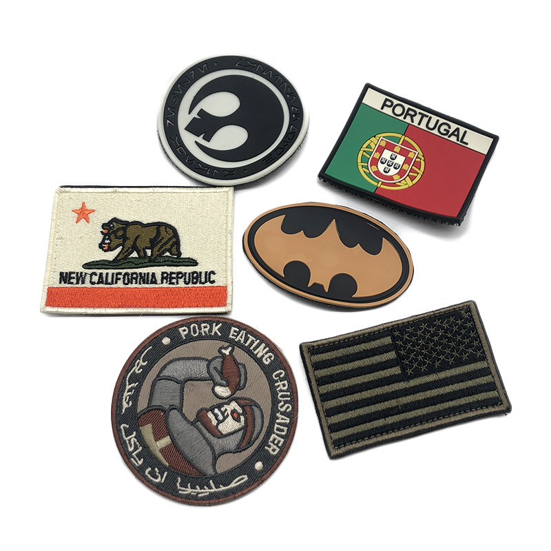 Custom Durable Brands Patches 3d pvc logo label soft rubber patch ...