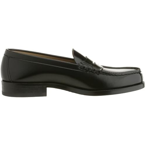 Haruta Loafers Traditional 3E Synthetic Leather Men s 6550 Black 25.5cm ...