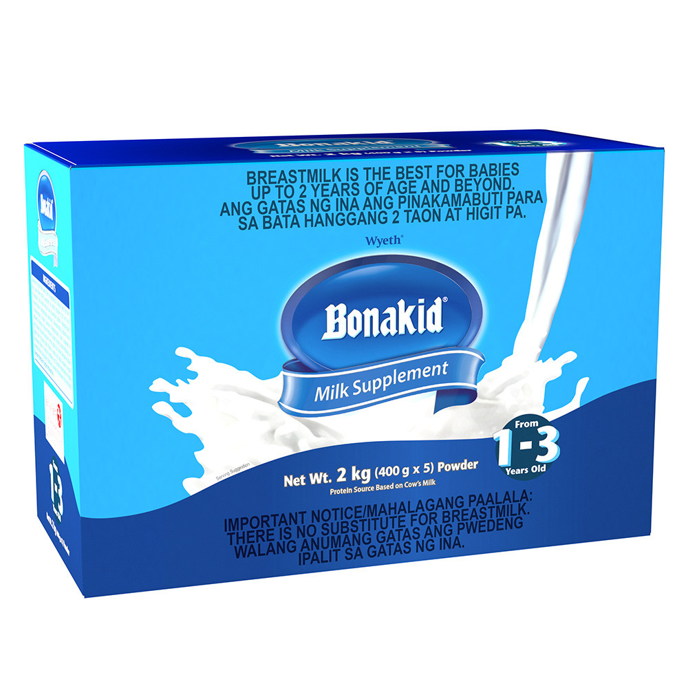 BONAKID Stage 3 Powdered Milk Drink For Children 1 to 3 Years Old Bag ...