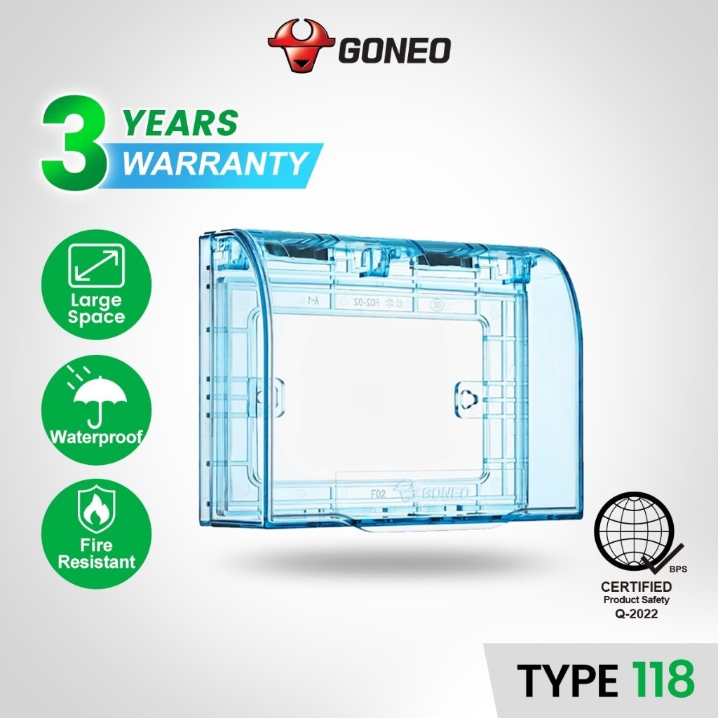 BULL Electrical Socket and Switch Cover Weather Proof Splash Proof and ...